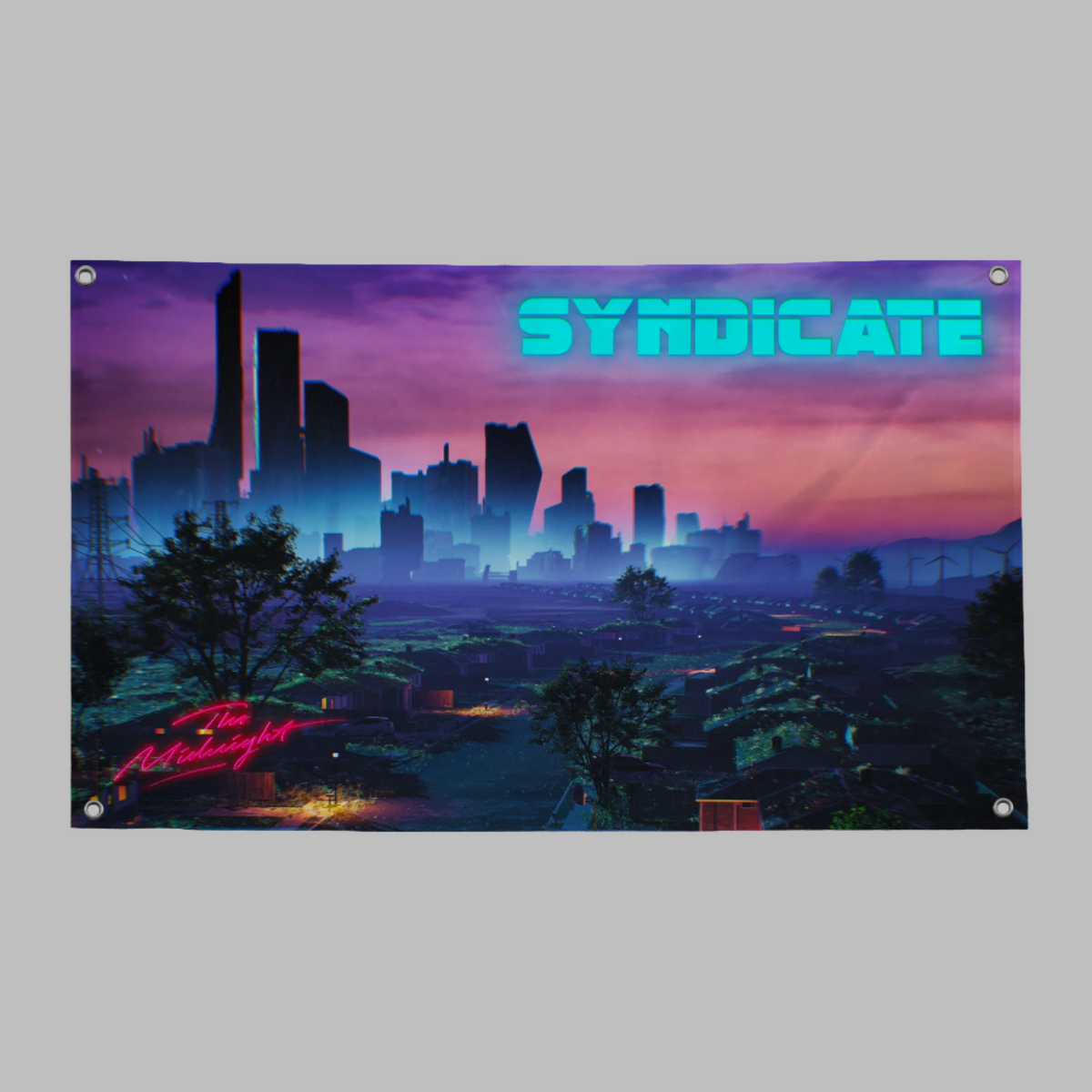 Syndicate Wall Flag – The Midnight (US)