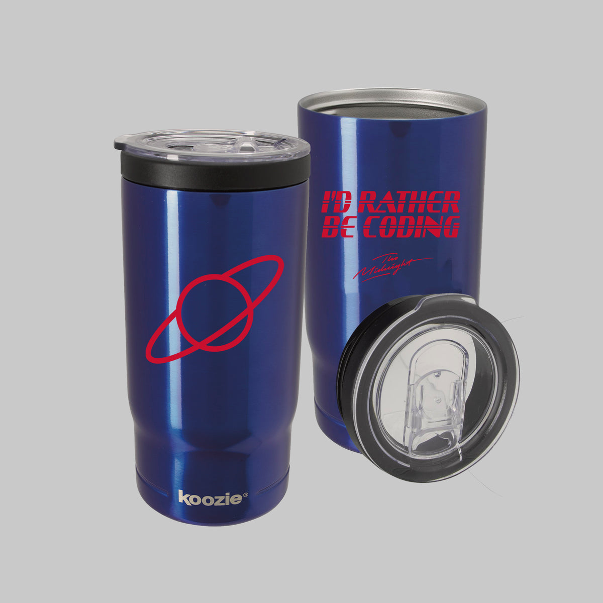"I'd Rather Be Coding" Metal Tumbler – The Midnight (US)